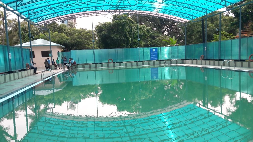 A Semi-Olympic level Swimming Pool at Tamtalav, Vasai West has been ...